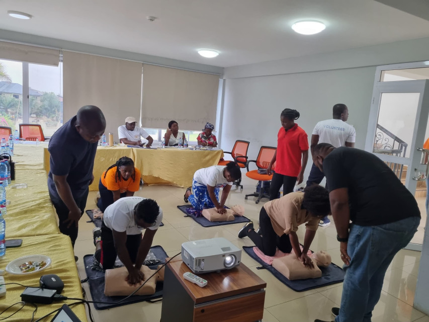 Oxygen Health Connect:Operation Smile Ghana Empowers Volunteers with Life-Saving Skills through ...